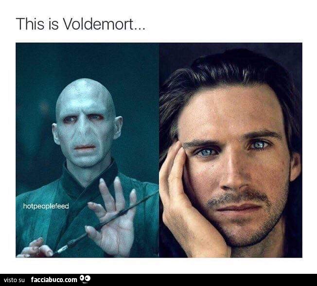 Tutti i meme su Lord Voldemort - Facciabuco.com